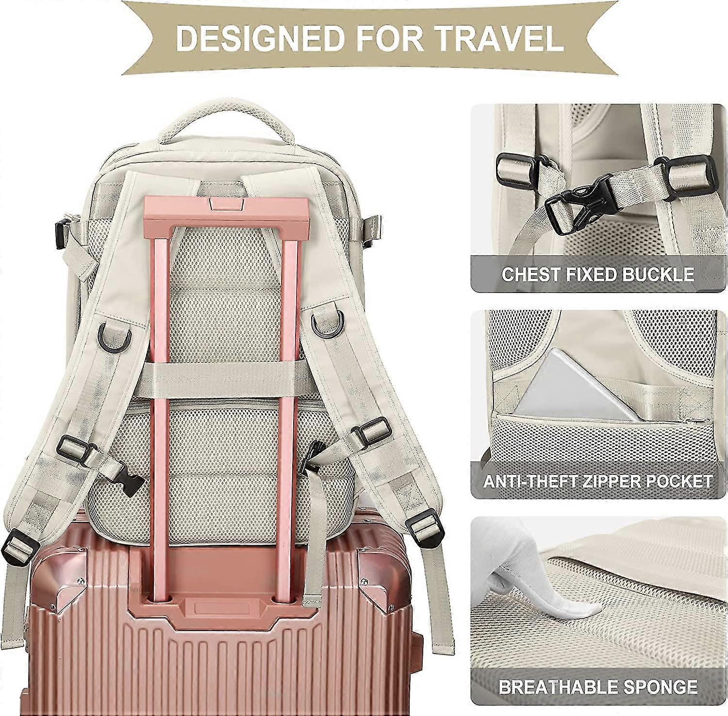 Large Travel Backpack Women, Carry On Backpack,hiking Backpack ...
