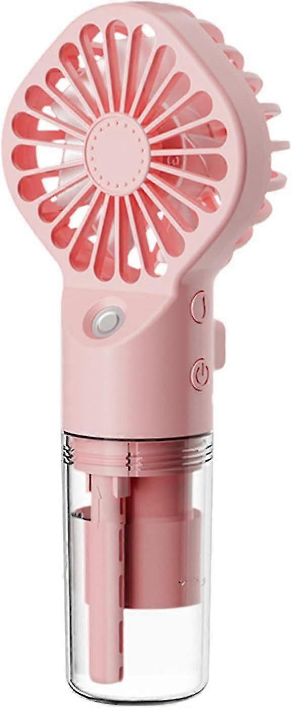 Portable Misting Fan Cooling Quiet Silent Fan Handheld Spray Fan With 4 ...