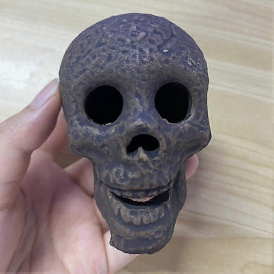 Halloween Simulation Skull Props Stove Barbecue Horror Ceramic ...