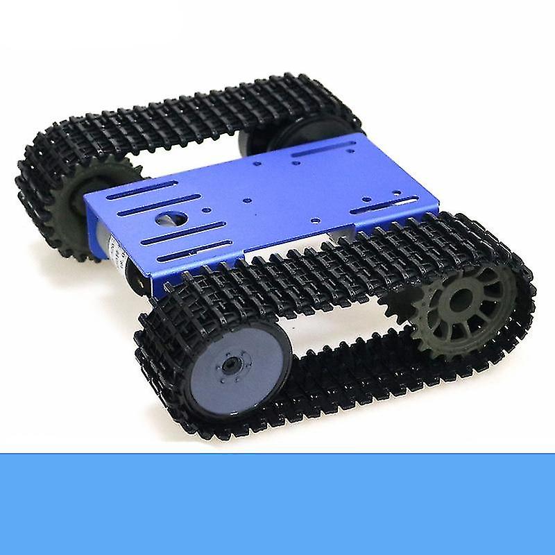 Smart Crawler Robot Tank- Chassis Kit With 12v Dc Motor Aluminum Alloy ...