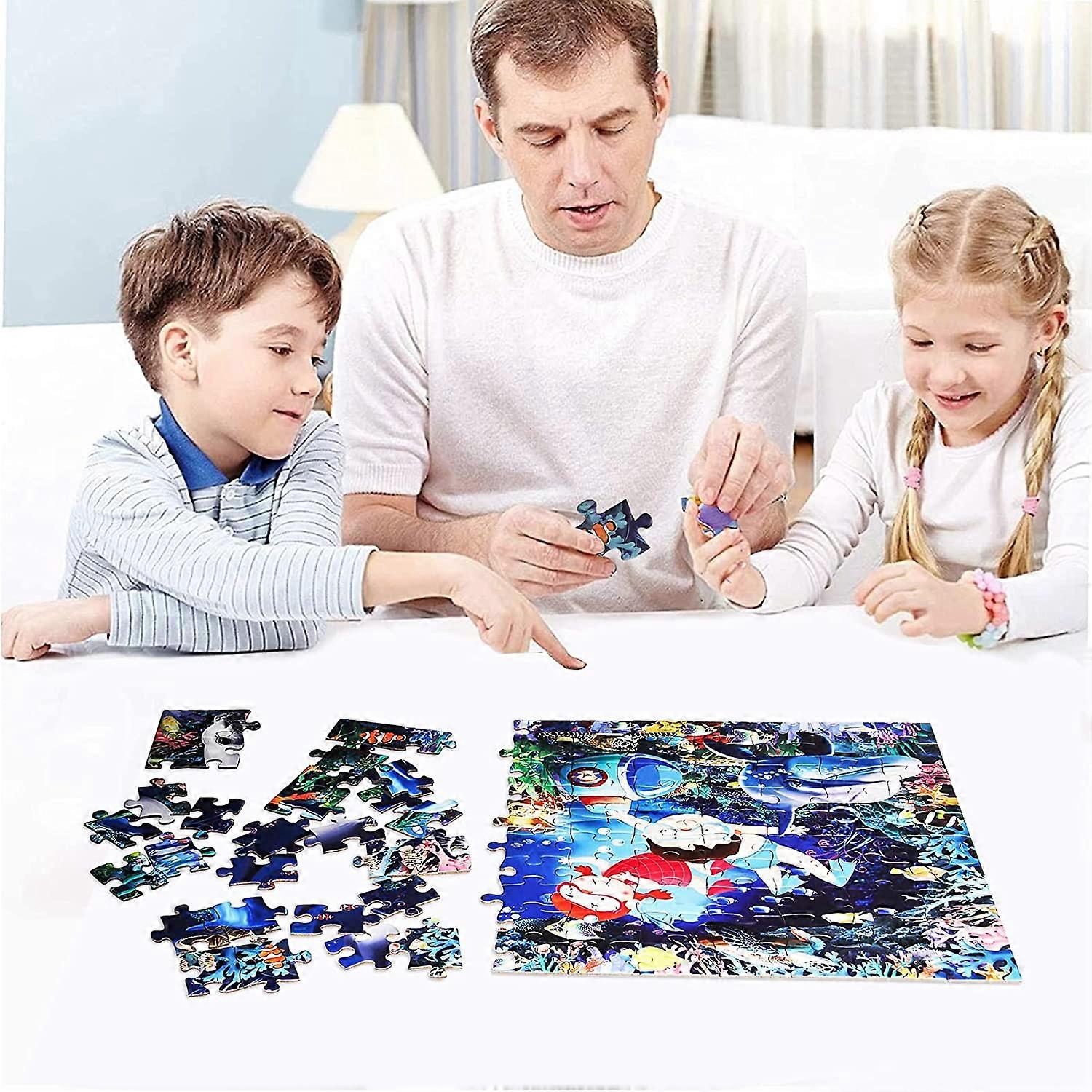 Puzzles for Kids Ages 4-8, 8-10, 10 and Adults 100 PCS Ocean Explore ...