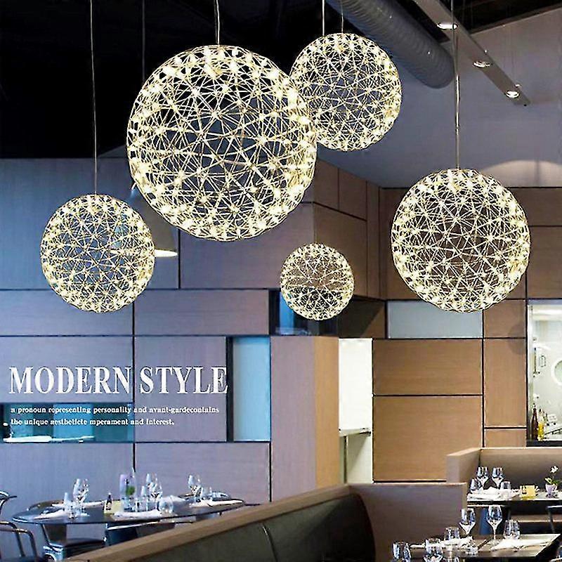 Remote Modern Spark Ball Led Ceiling Chandelier Lighting Rgb Firework ...