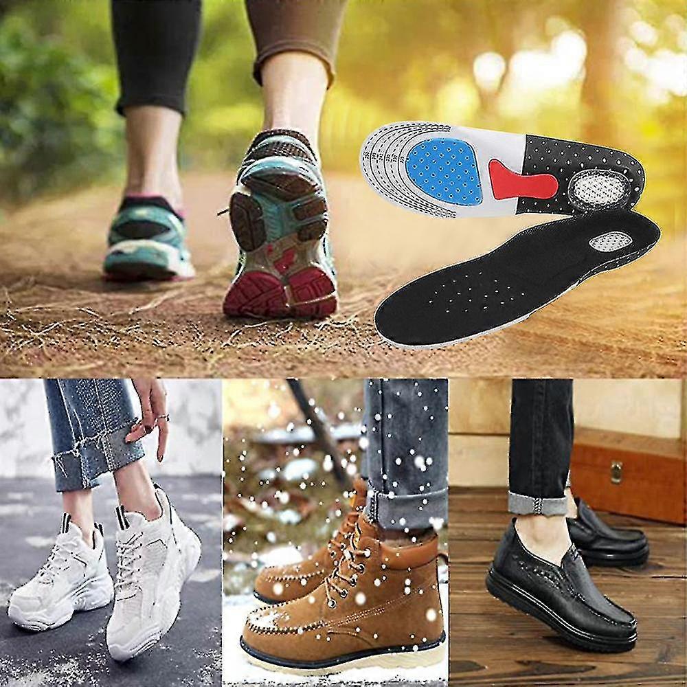 Women's Orthotic Insoles Full Length Shoe Inserts Replacement Running ...