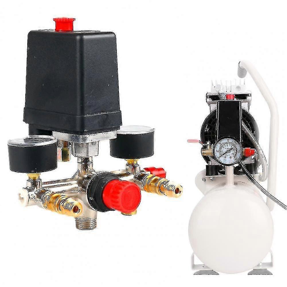 Carrep Pressure Switch Control Valve Adjustable 20mm Connector 90-120psi Pressure Switch ...