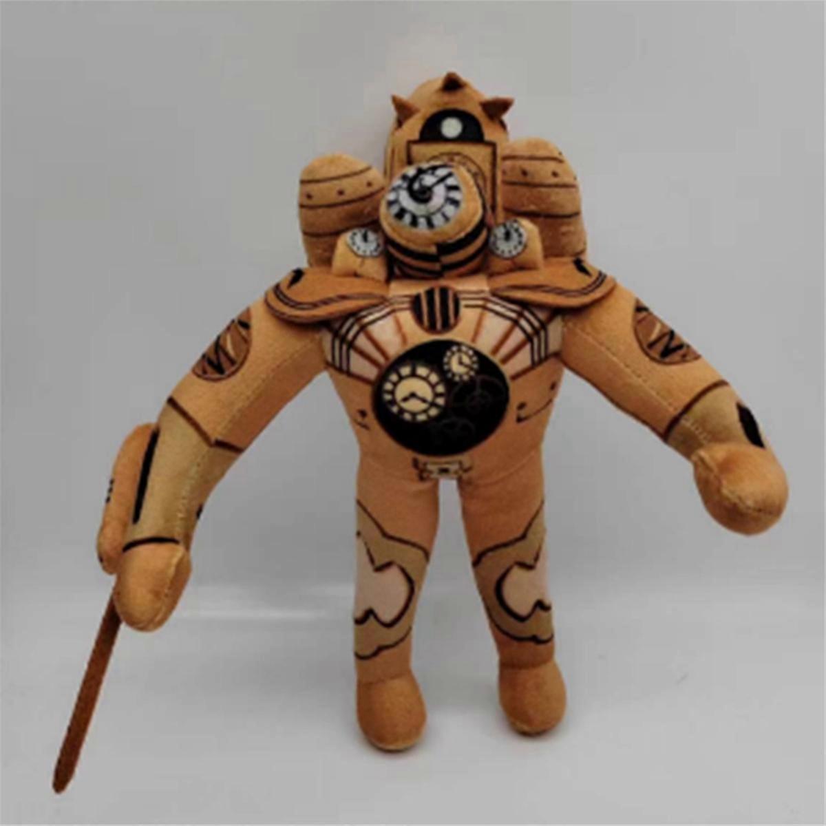 Clockman Plush,Multiverse Clock Man Plush Toy,Stuffed Animated Game ...