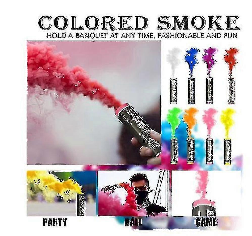 Colorful Effect Smoke Tube Bottle Studio Car Photography Toy Wedding ...