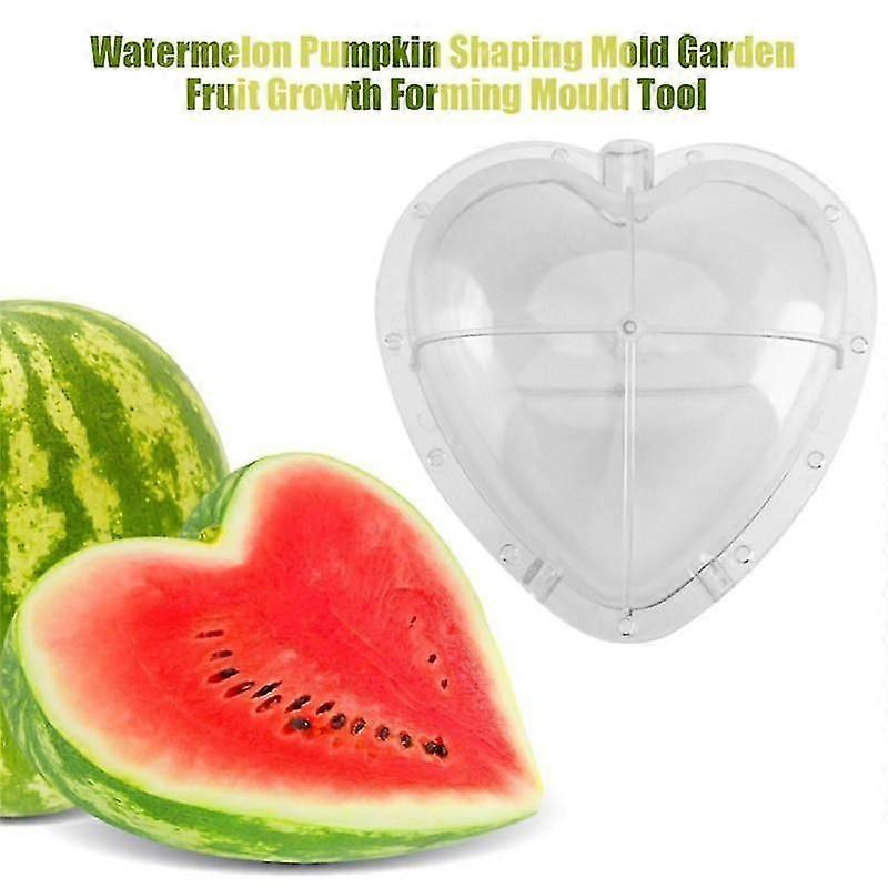 Watermelon Shaping Mold Square Creative Plastic Heart Shape Transparent ...