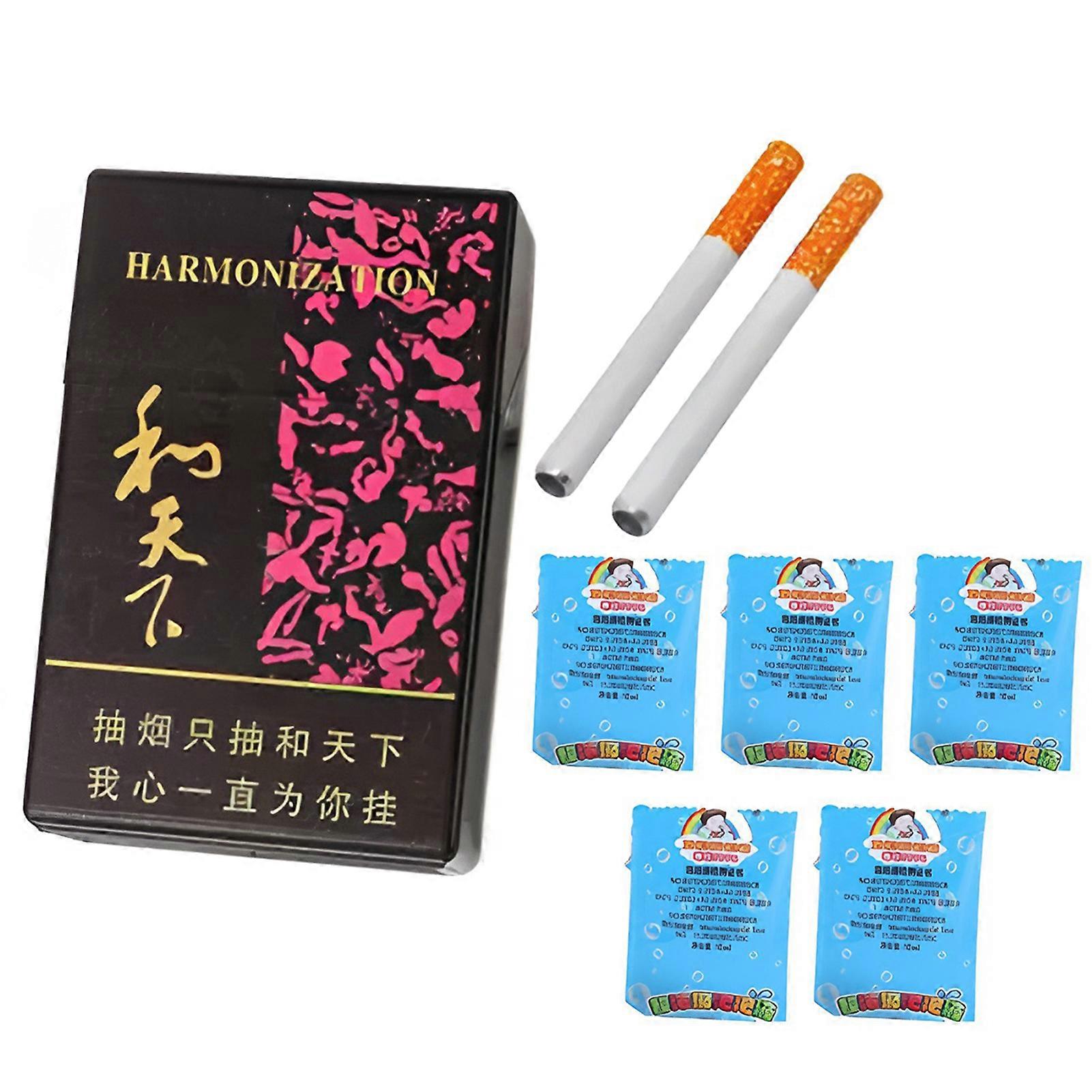 Simulated Cigarette Box Bubble Blower - Stress Relief Fidget Bubble ...