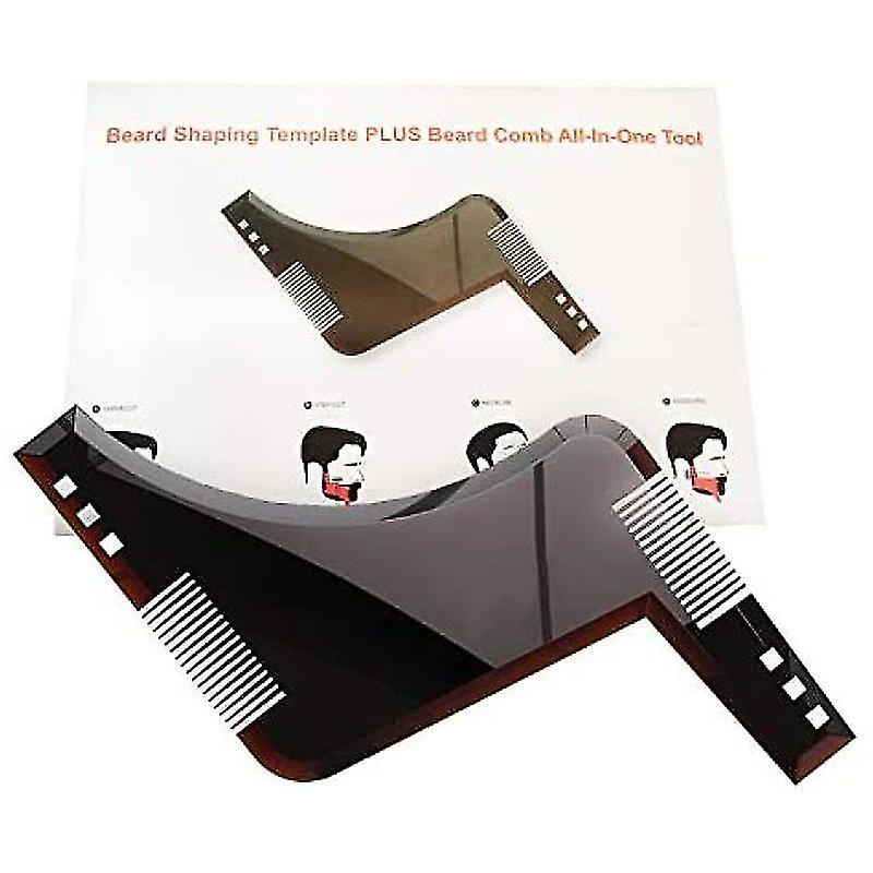 Beard Stencil | Shaving Aid | Beard Styling Tool | Shaving Template ...