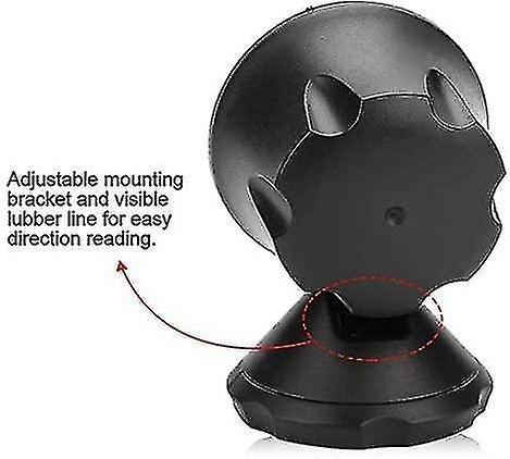 Car Compass Inclinometer Car Guide Ball Angle Tilt Level Meter Finder ...