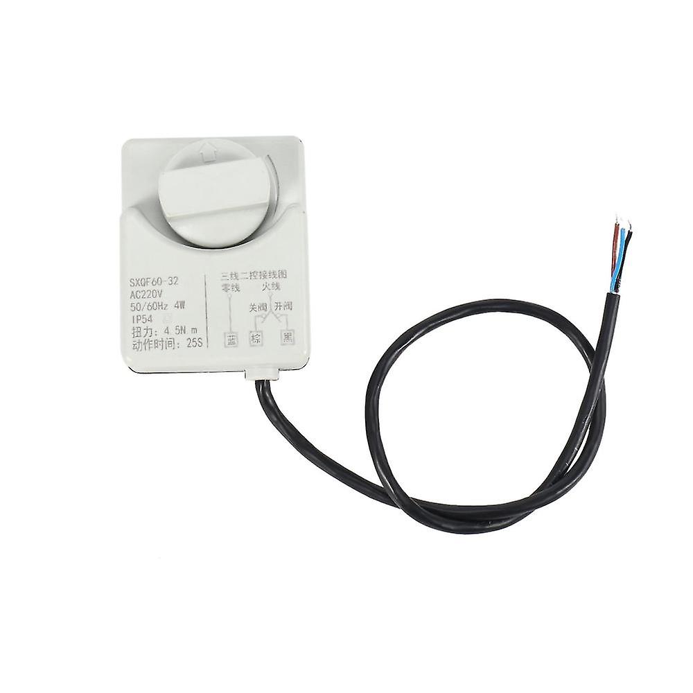 Ac220v Dn25 2 Way 3 Wires Motorized Ball Valve Electric Actuator With Manual Switch | Fruugo SE