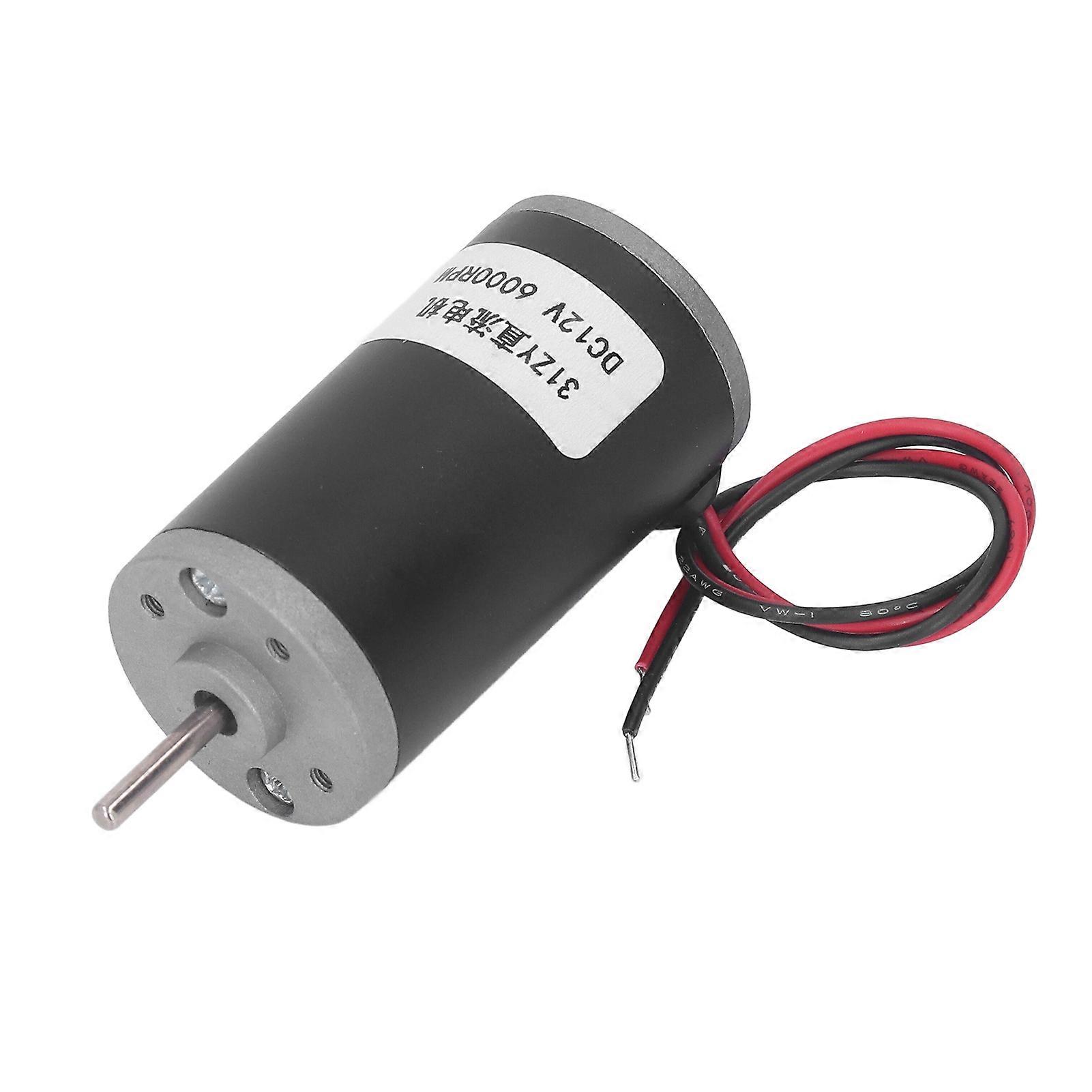 Permanent Magnet Motor DC 12V Reversible CW CCW Large Torsion High ...