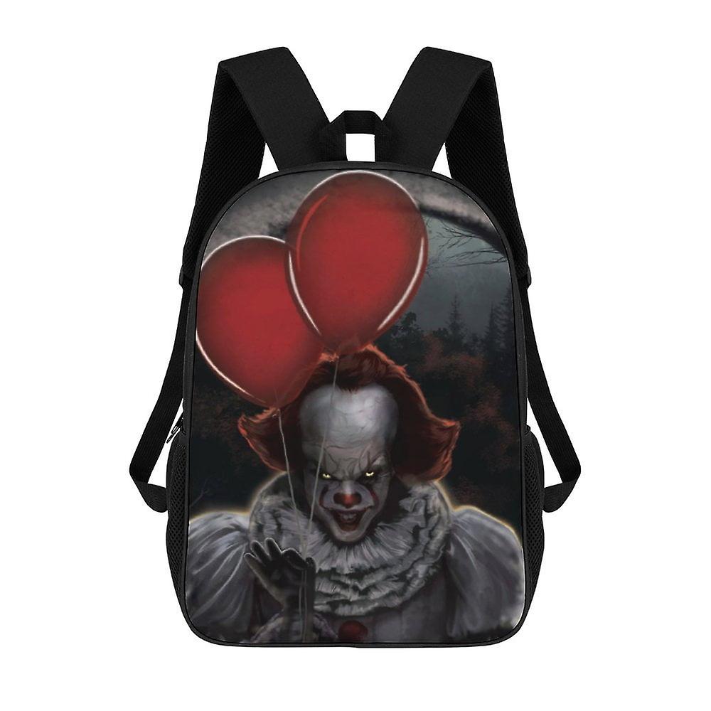 It Clown Pennywise Backpack Casual Daypack School Bag Bookbag Satchel ...