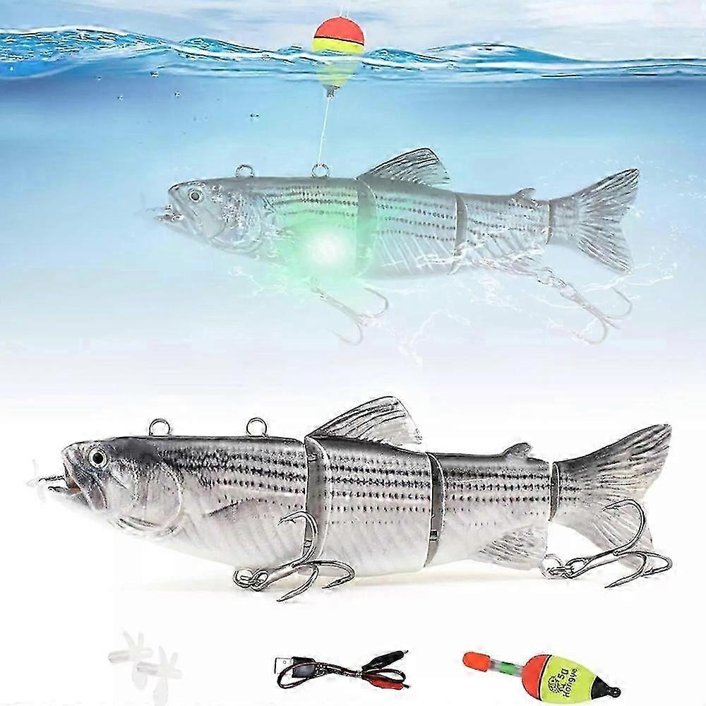 Luretron Electric Fish, Luretron Fish Micro Jointed Swimbait | Fruugo UK