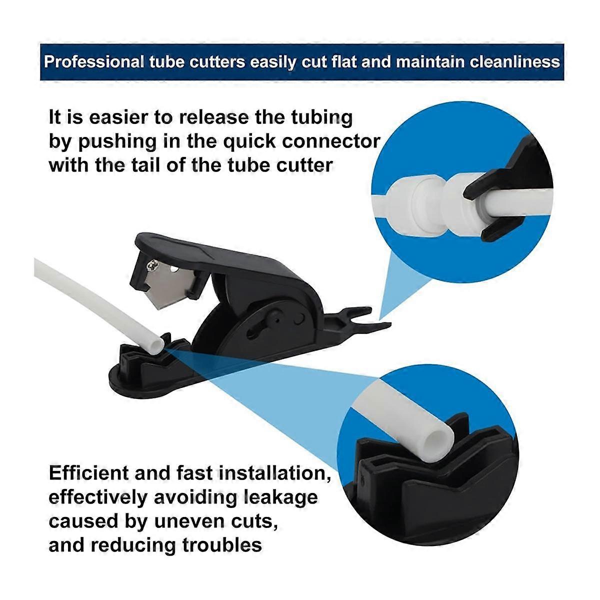 Refrigerator Water Line Kit Connection and Compression Ice Maker ...