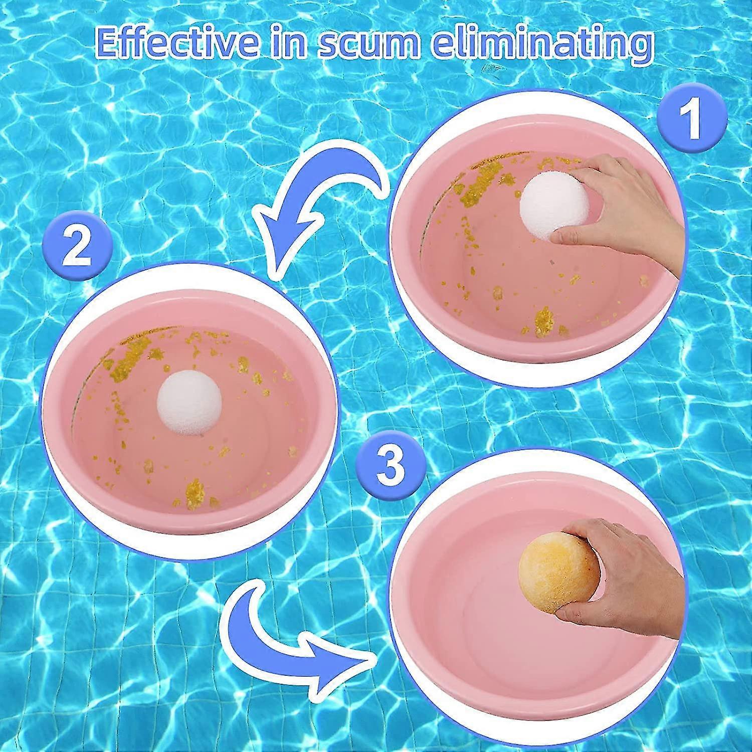 Pack Whirlpool Scum Sponge Reusable Oil Absorbing Sponge Washable ...