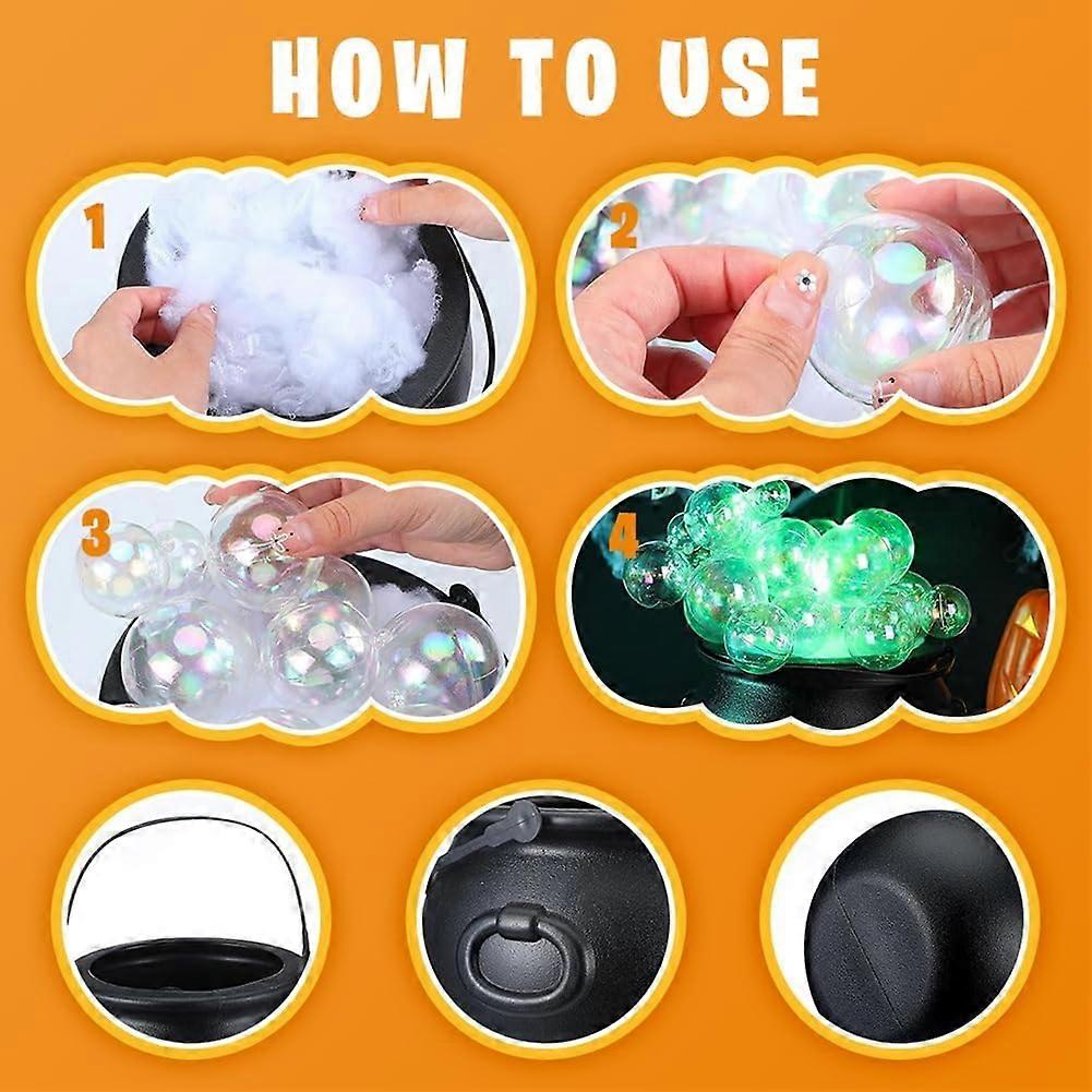 Halloween Bubbling Cauldron Set Halloween Decorations Indoor DIY Kit ...