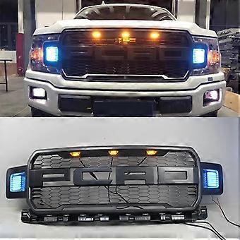 Modified For F150 Grill Mesh For F-150 2018 2019 2020 Raptor Style ...