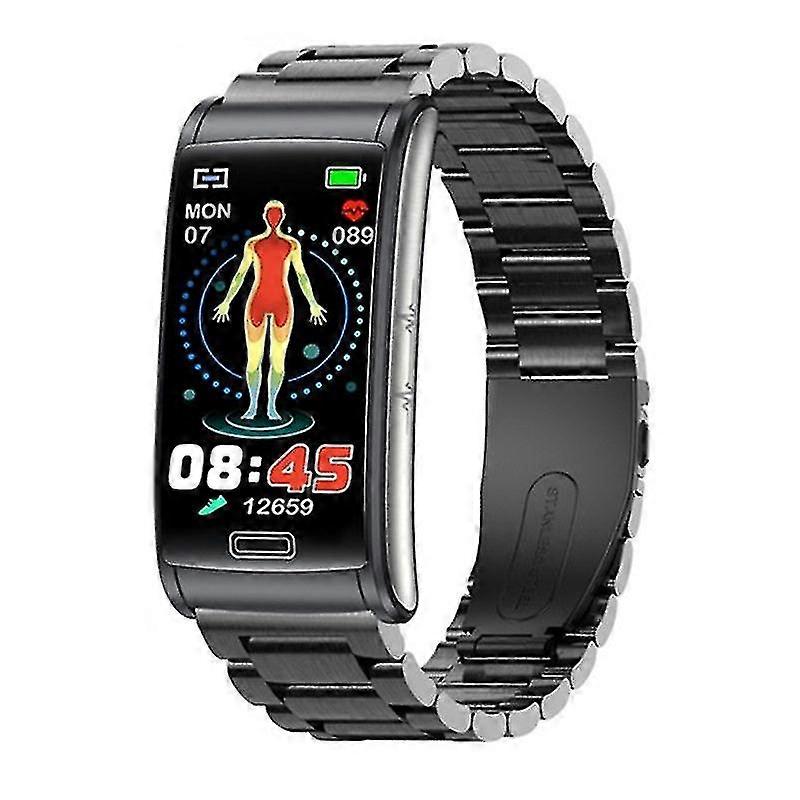 E600 Smart Watch Ecg Blood Sugar Men Non-invasive Blood Glucose Heart ...
