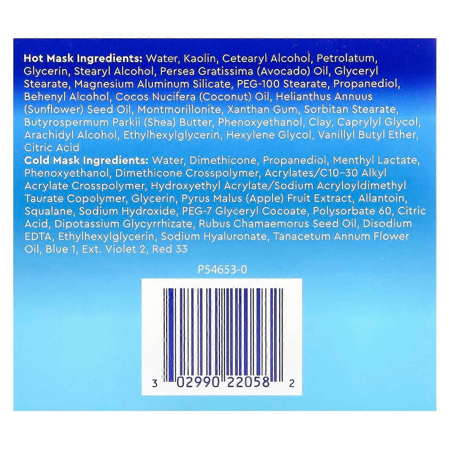 Differin, Detox + Soothe, 2-Step Treatment Beauty Mask, 1.75 oz (49.6 g ...