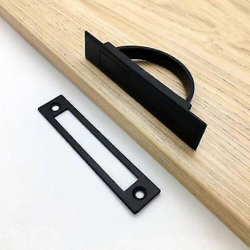 Tatami Recessed Door Handle Convenient Zinc Alloy Hidden Handles ...