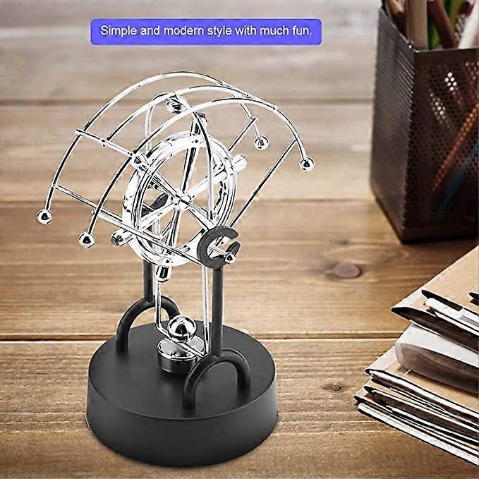 Electronic Perpetual Motion 11*20cm Bilateral Rotation Physical Swing ...