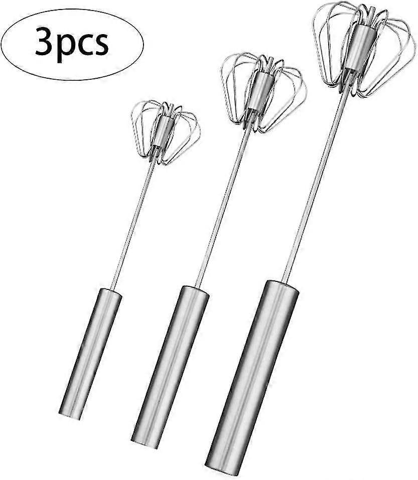 Manual Stainless Steel Semi-automatic Push Type Rotary Whisk Semi ...