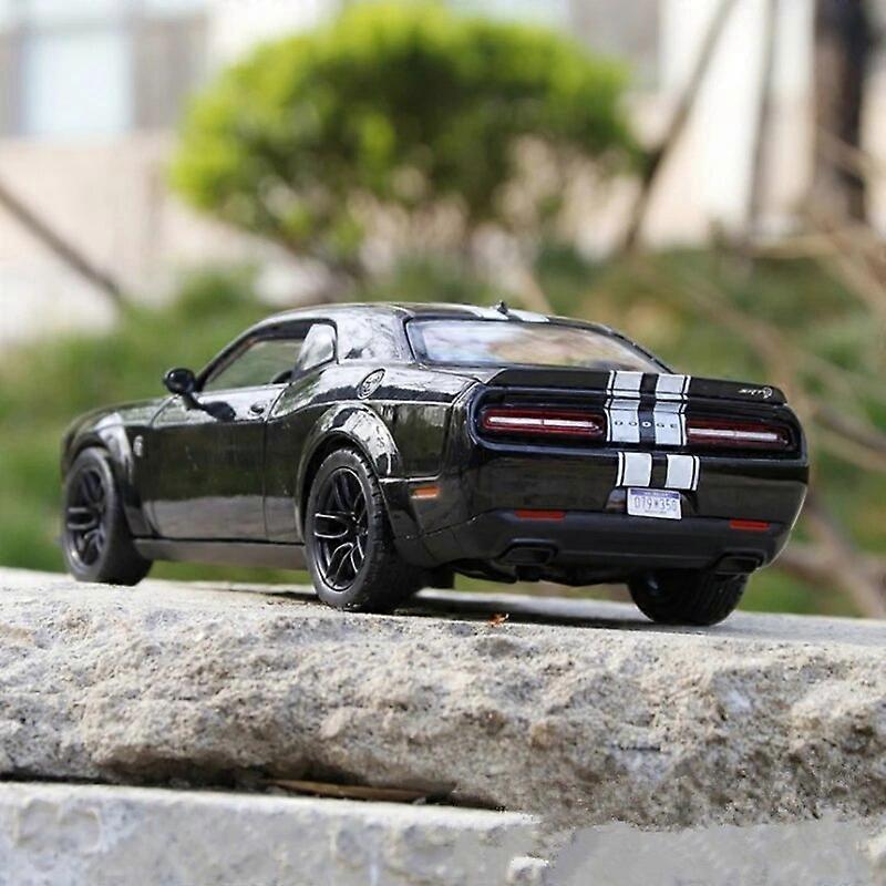 1:24 Dodge Challenger SRT Alloy Sports Car Model Diecasts Metal Toy ...