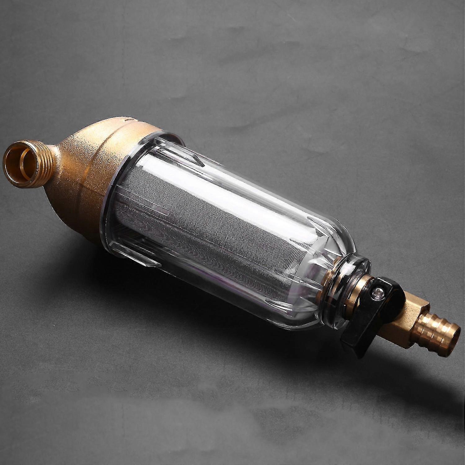 4 Split-mouth Water Filters Front Purifier Copper Lead Pre-filter ...