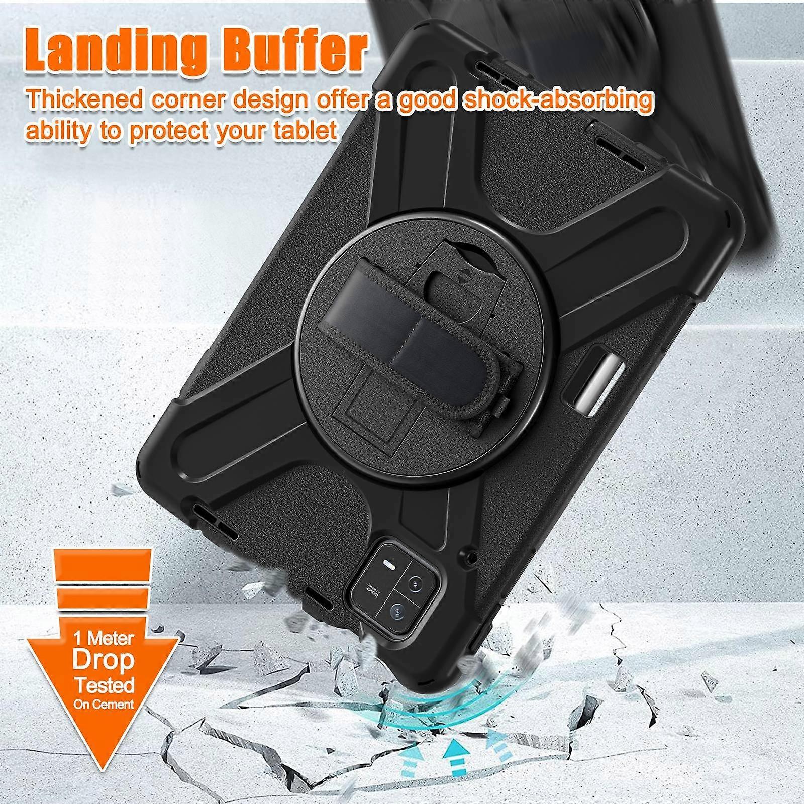 Silicone Hybrid PC Tablet Case For Xiaomi Pad 6 / Pad 6 Pro | Fruugo UK