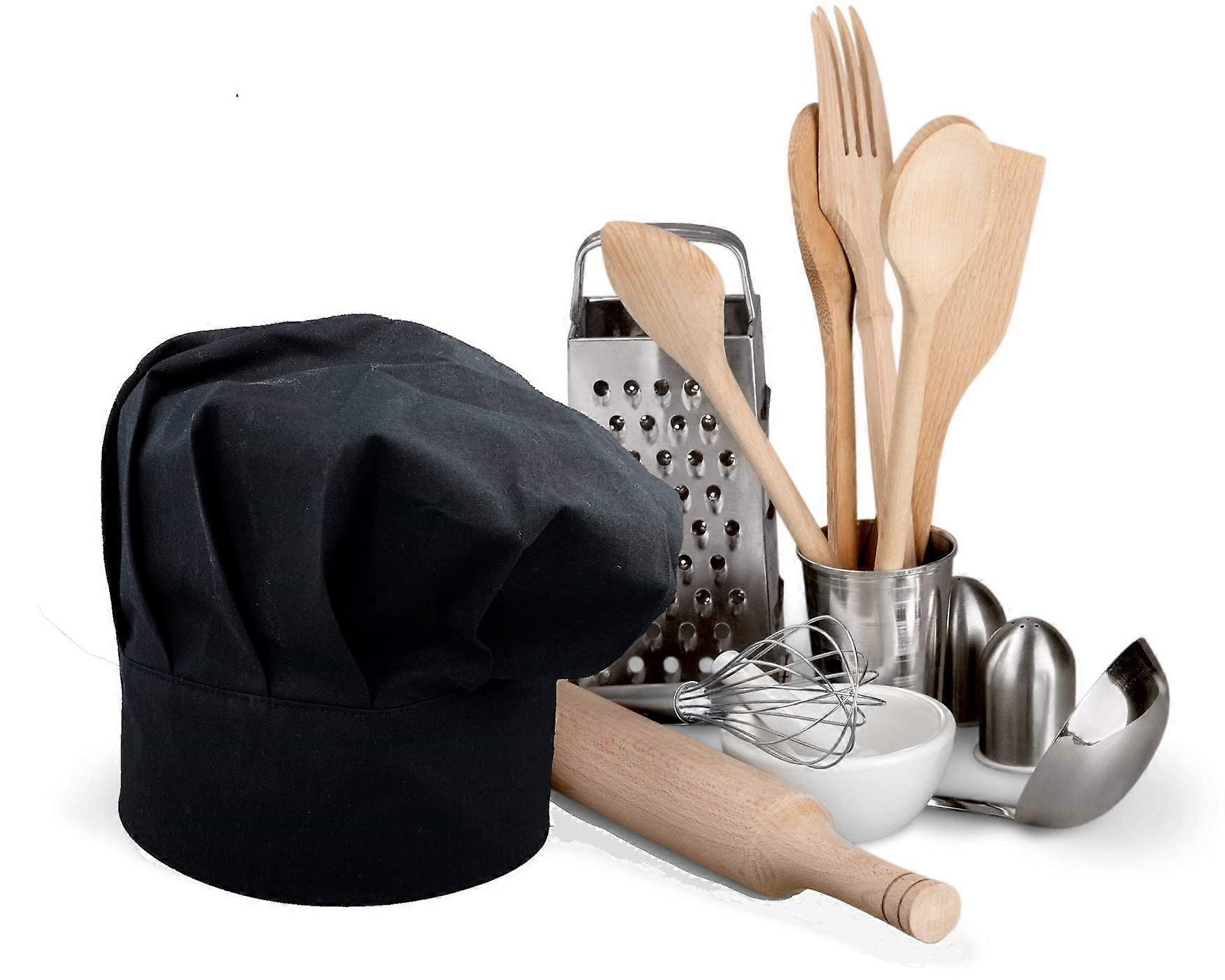 Chef's Hat Unisex Cotton Chef's Hat Kitchen Chef Hotel Restaurant ...