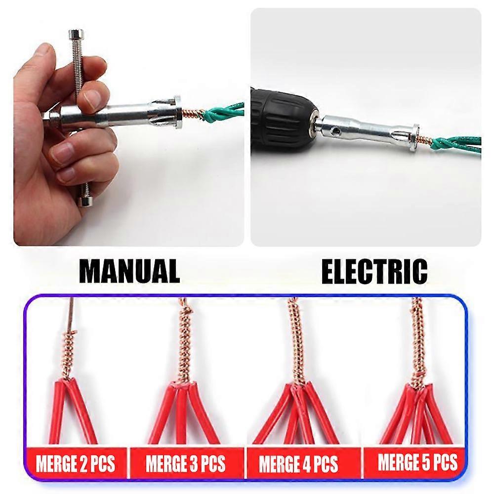 Twisted Wire Tool Automatic Wire Stripper Cable Peeling Twisting ...