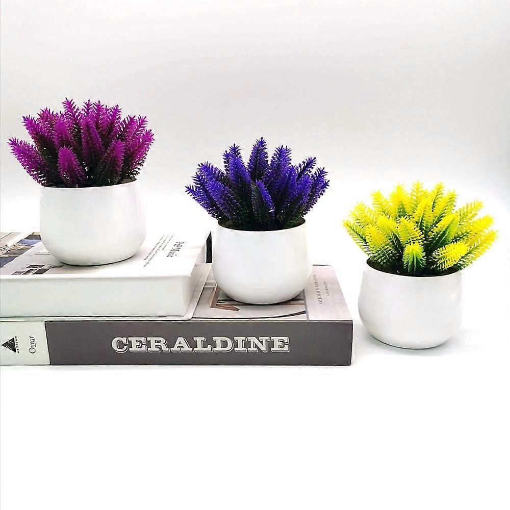 Artificial Potted Plants, Artificial Cactus Topiary Plants, Decorative ...