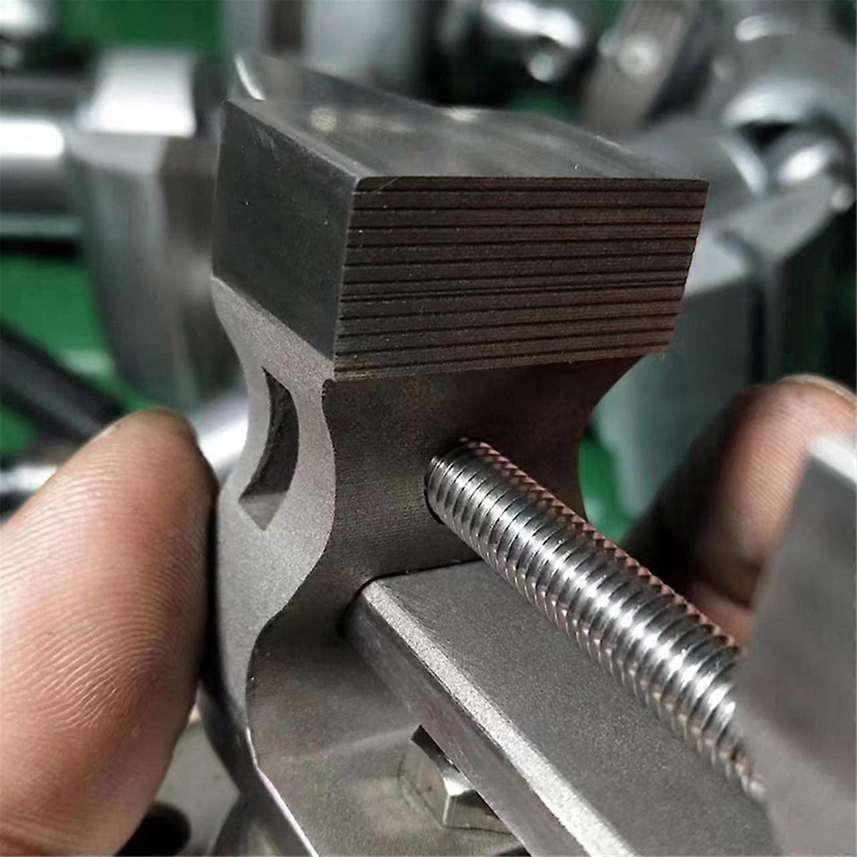 Mini 304 Stainless Steel Bench Pliers with Anvil 1 Inch Adjustable ...