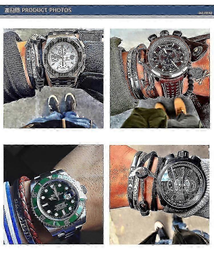 Stainless Steel Watch For Men With Dial Quartz Men Watches Dz ...