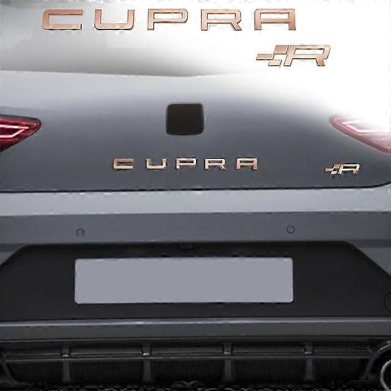 Car Sticker Metal R Logo Emblem Badge Trunk Decal For Seat Cupra Leon ...