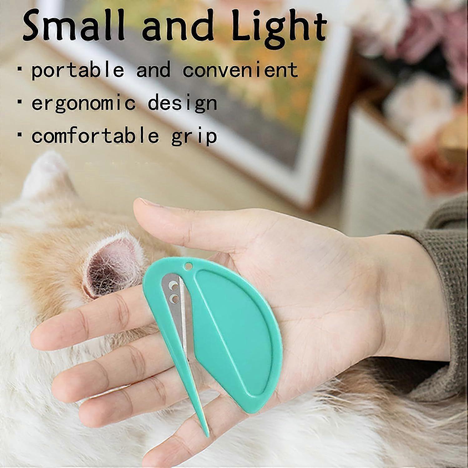 Pack Cat Knot Cutter, Dog Knot Comb, Pet Detangling Knife with Steel ...