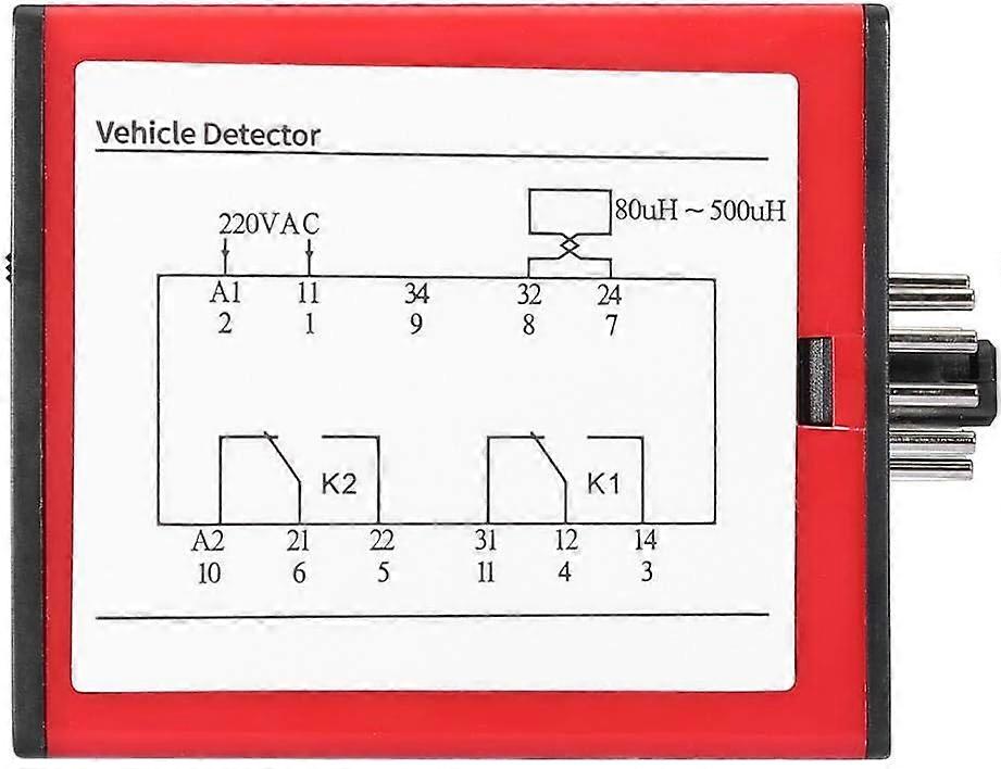 Vehicle Detector Single Channel Inductive Vehicle Loop Detector Sensor ...