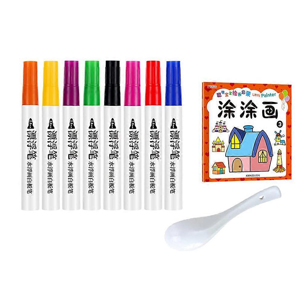 Magical Water Painting for Kids Doodle Water Magical Floating Ink Pen ...