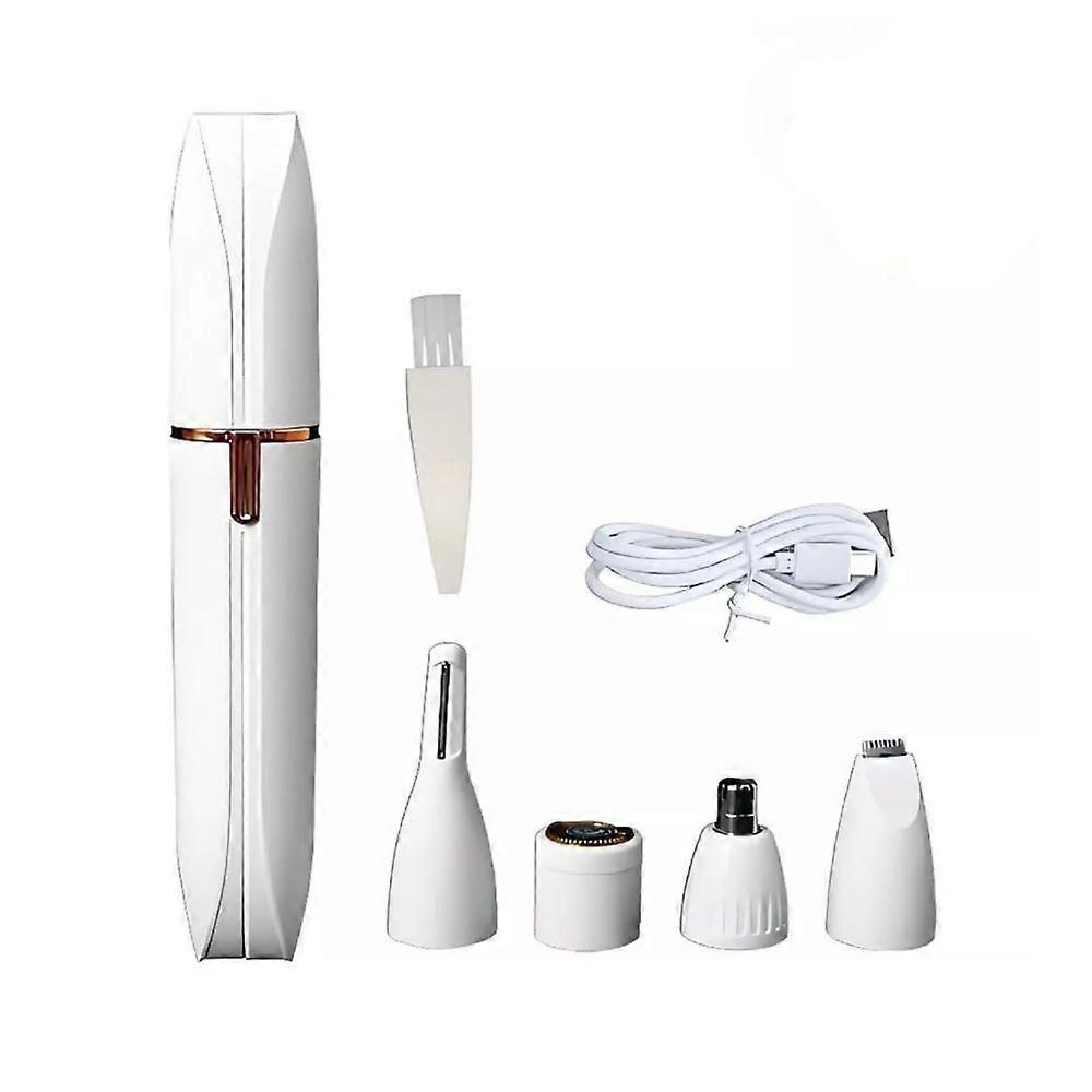 Glowtrim 4-in-1 Precision Grooming Trimmer,Rechargeable Sideburn ...