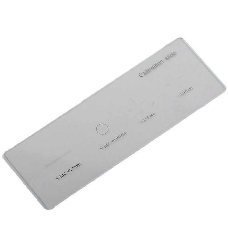 0.01mm Microscope Slides Reticle Calibration Slide Ruler ...