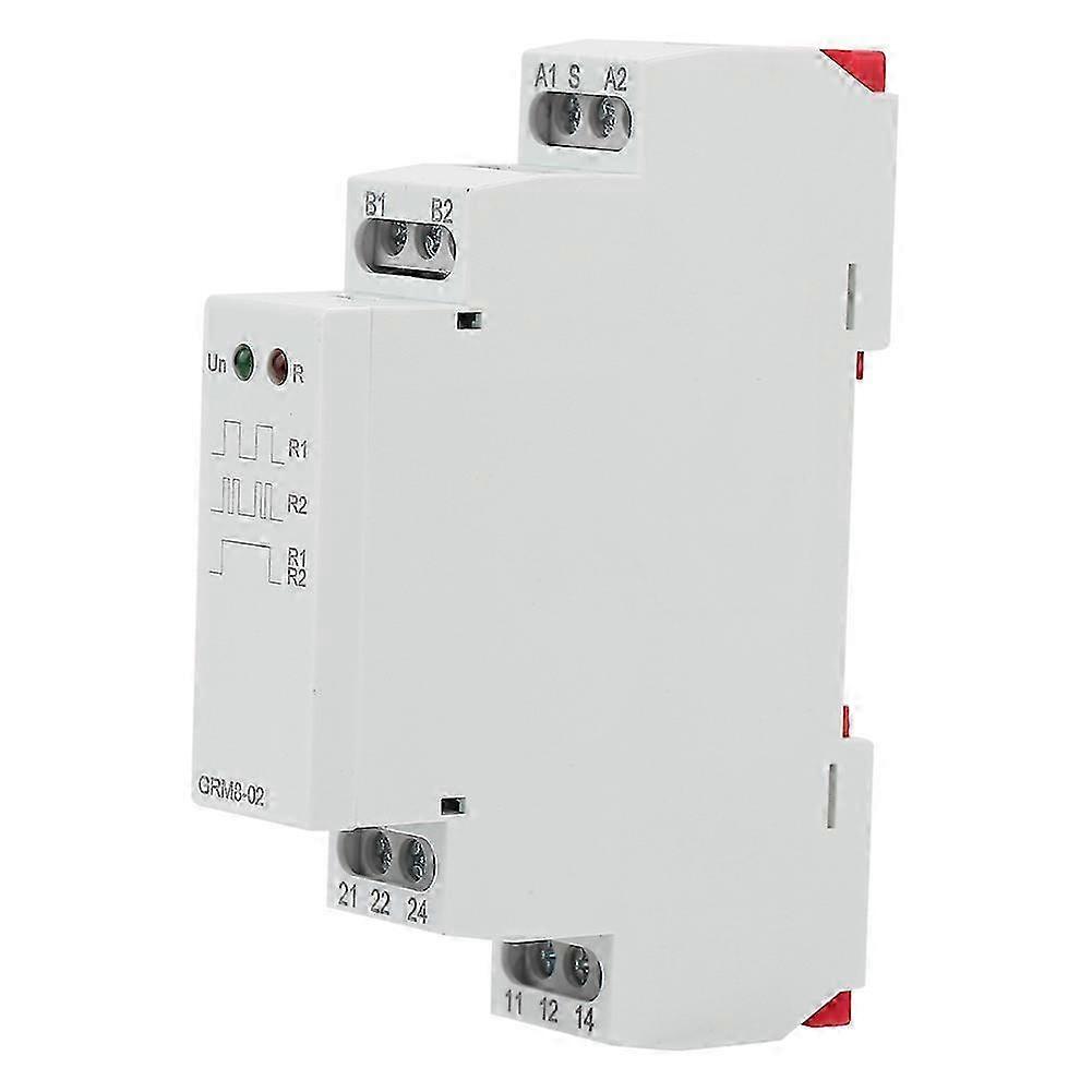 GRM8-02 Electronic Impulse Relay Latching Relay Memory Relay AC 25-26s ...