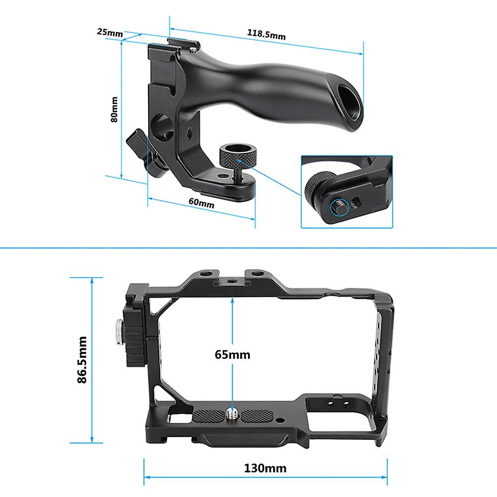 Lanxri Sony Zv-e10 Cage Rig Full Frame (exclusive Use) With Quick ...