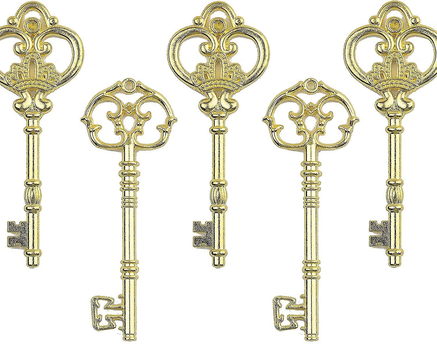 Mixed Set Of 20 Extra Large Skeleton Keys In Antique Bronze - Set Of 20 ...