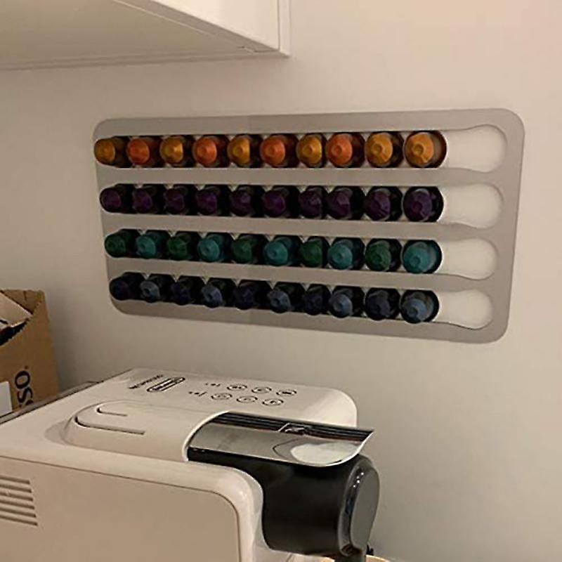 Nespresso Capsule Storage Rack Kitchen Cabinet Tile Restaurant Wall ...