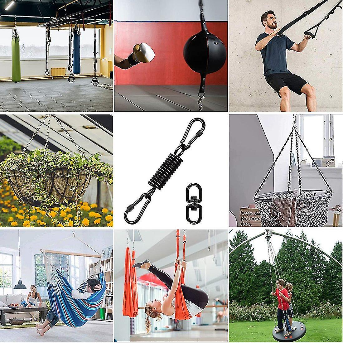 Swing Spring For Hanging Chair,with 2 Snap Hooks&360 Swivel Hook,load ...