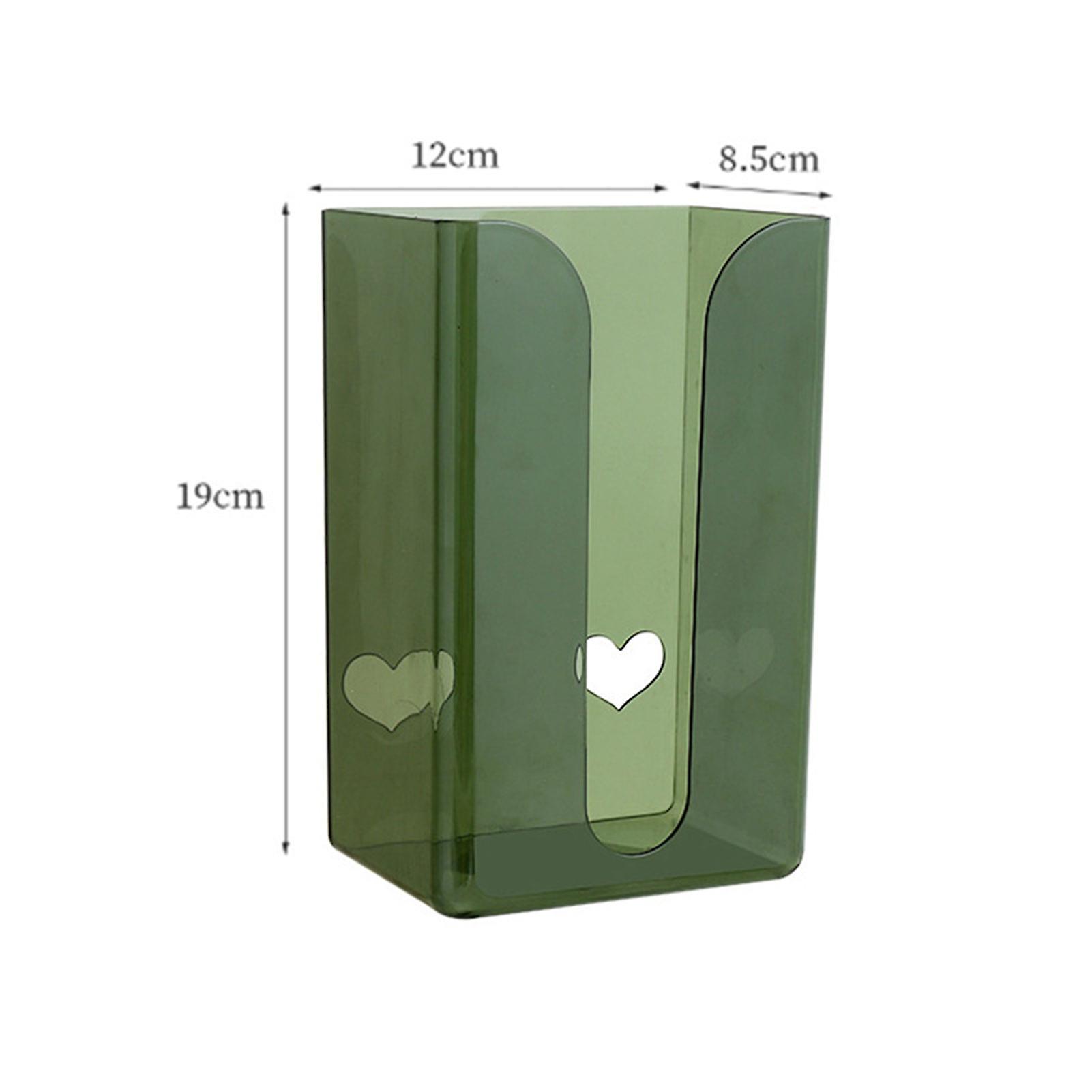 Plastic Bathroom Roll Tissue Box Easy Storage Versatile Space Saver A ...