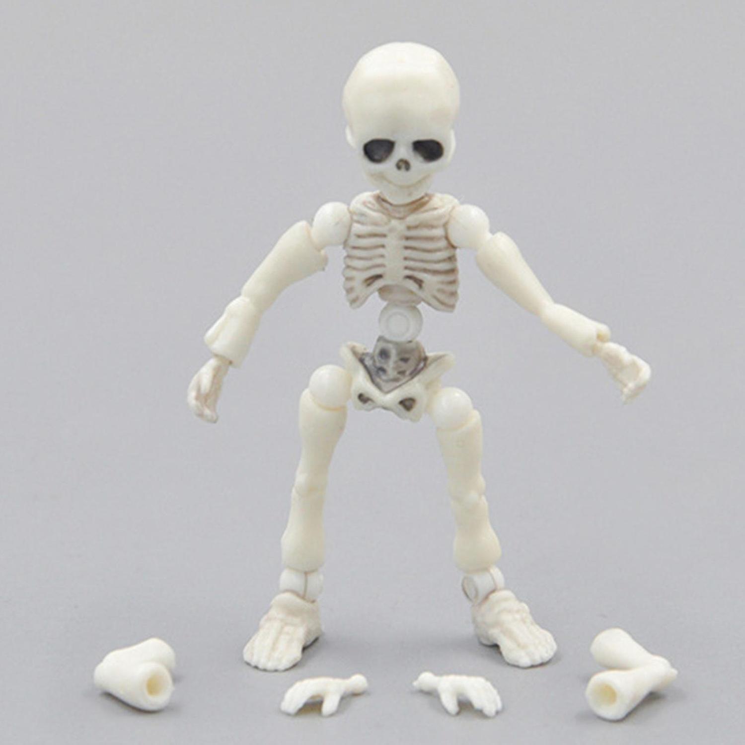 Realistic Skeleton Action Figure Human Skeleton Halloween Party Table ...