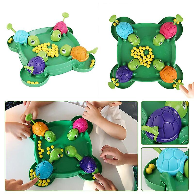 Fun Hungry Turtle Games Parent-child Interaction Turtle Swallowing Ball Game Educational Toys ...