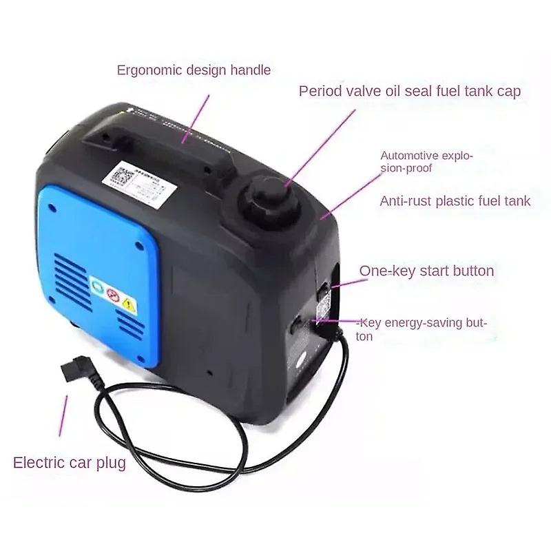 48V60v72v Universal Remote Gasoline Generator Electric Two-wheel Range ...